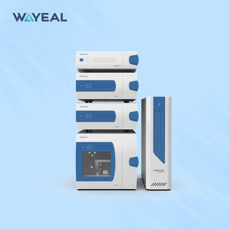 Cromatografía líquida de la CLAR de Wayeal con el detector ULTRAVIOLETA ...